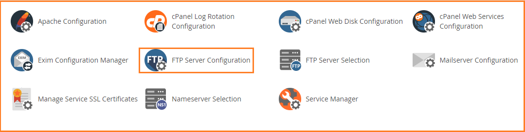 How to edit the FTP Server Configuration in WHM? – Knowledgebase